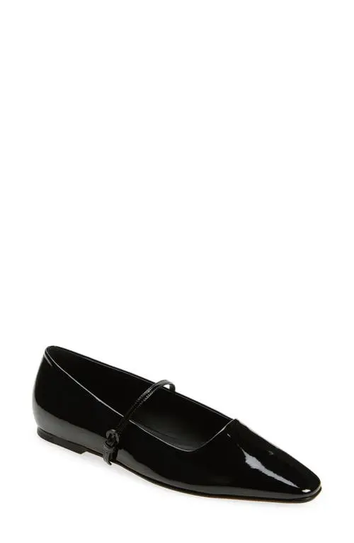 Dear Frances Mary Jane Flat - Black Patent