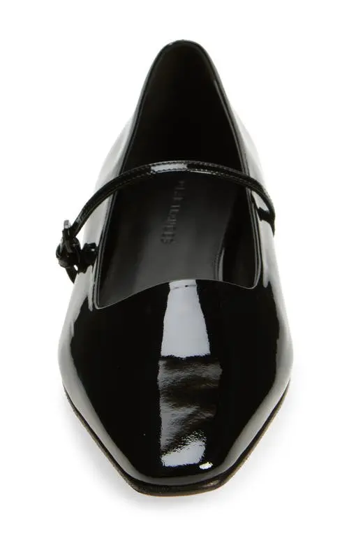 Dear Frances Mary Jane Flat - Black Patent