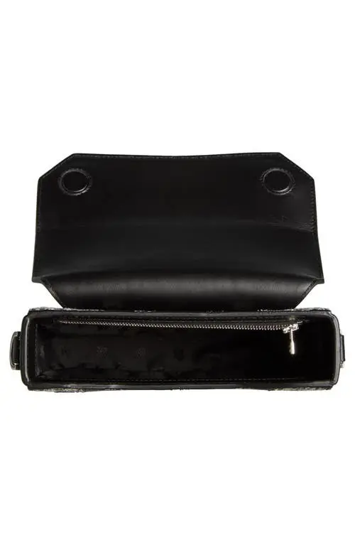 Amiri Monogram Paisley Leather Crossbody Bag