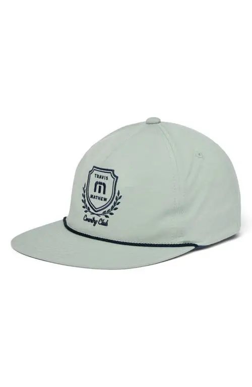 Travis Mathew Local Favorite Snapback Baseball Cap - Jadeite