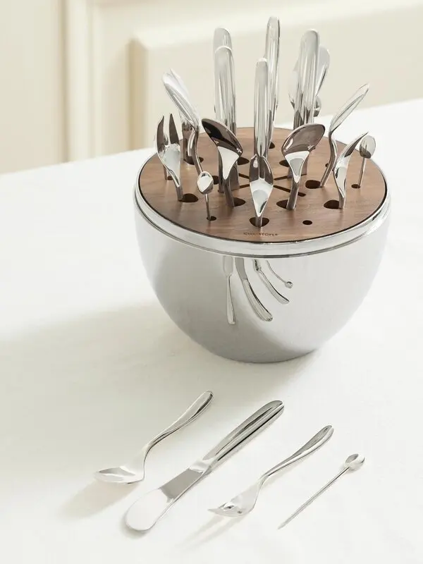 Christofle Mood Party 24-piece -plated Cutlery Set