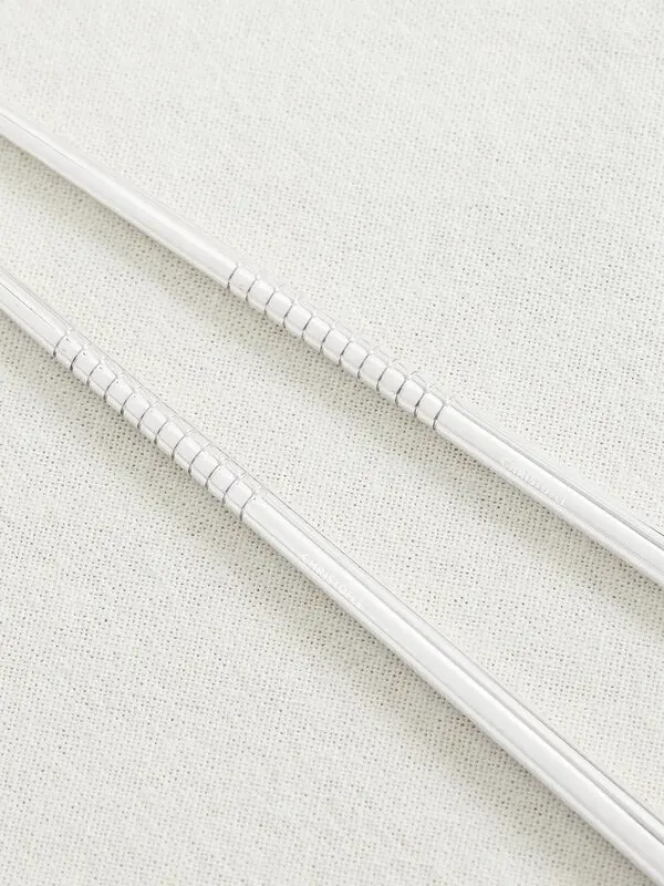 Christofle Mood -plated Chopsticks - Silver