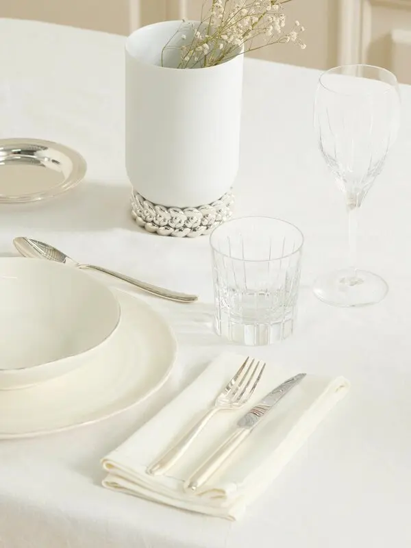Christofle Iriana Set Of Two Crystal Glasses
