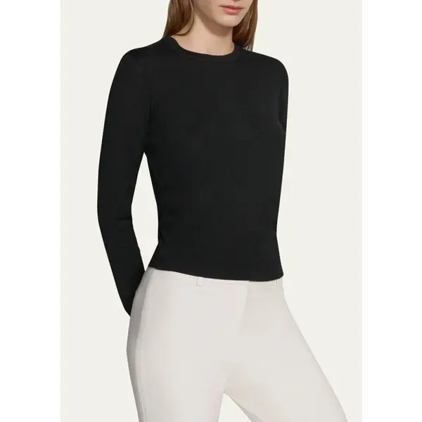Theory Regal Merino Wool Crewneck Pullover