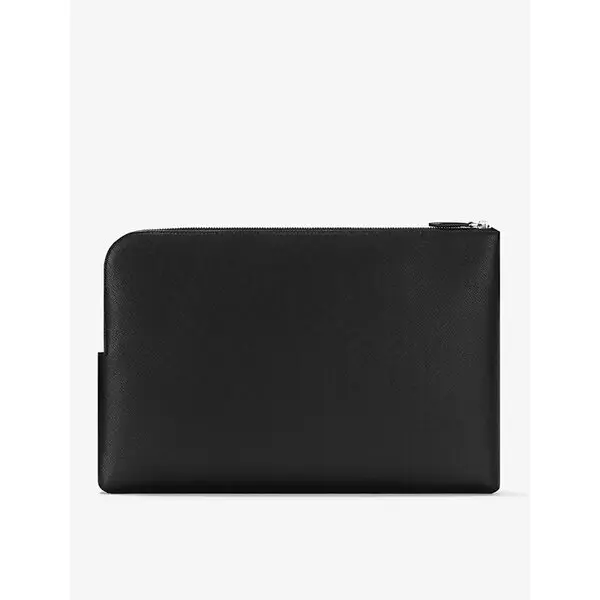 Montblanc Sartorial Logo-embellished Leather Laptop Case