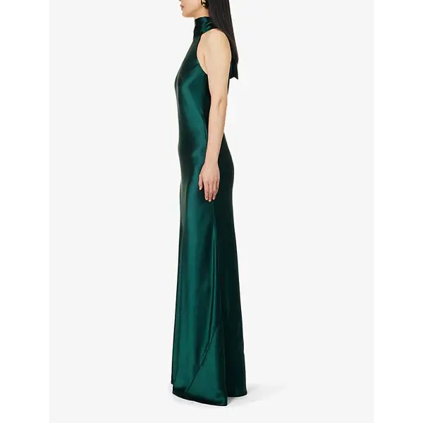 green painted dresser ideas HACCHIC COUTURE GREEN SEQUIN STRAPLESS DRESS main image 0