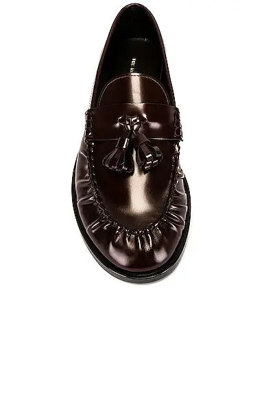 THE ROW Tassel Detail Loafers - Espresso