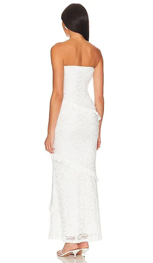 MORE TO COME Xandra Lace Maxi Dress