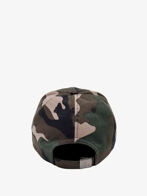 Valentino Garavani Camouflage Baseball Cap