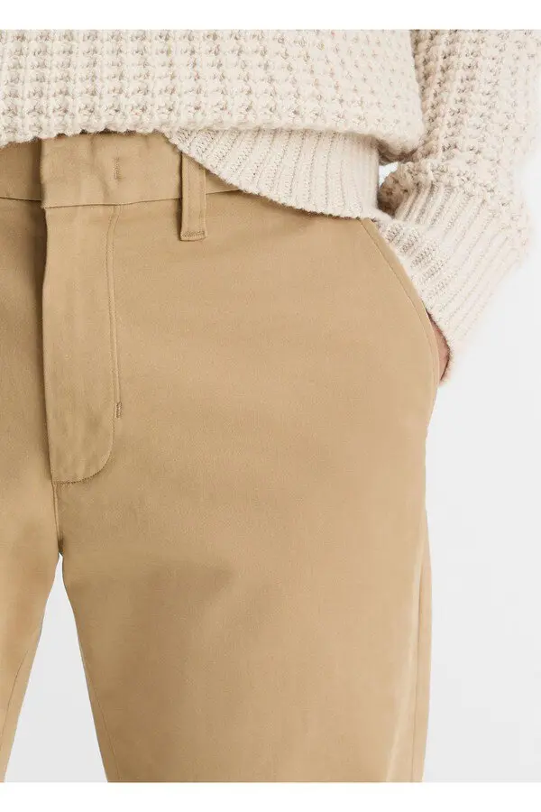 Vince Owen Athletic Stretch-cotton Pant - Red