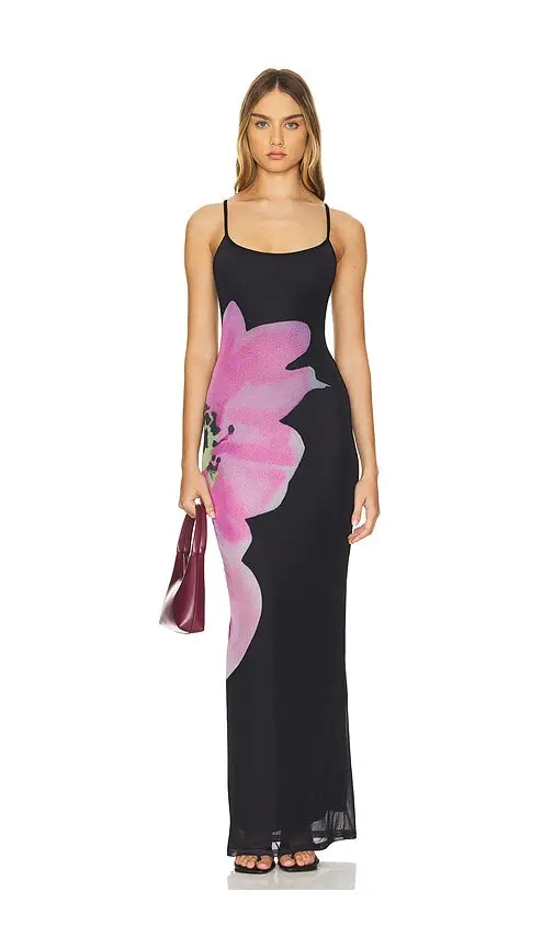MORE TO COME Nadia Maxi Dress - Black