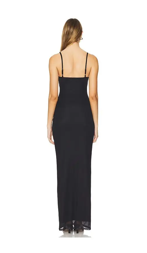 MORE TO COME Nadia Maxi Dress - Black