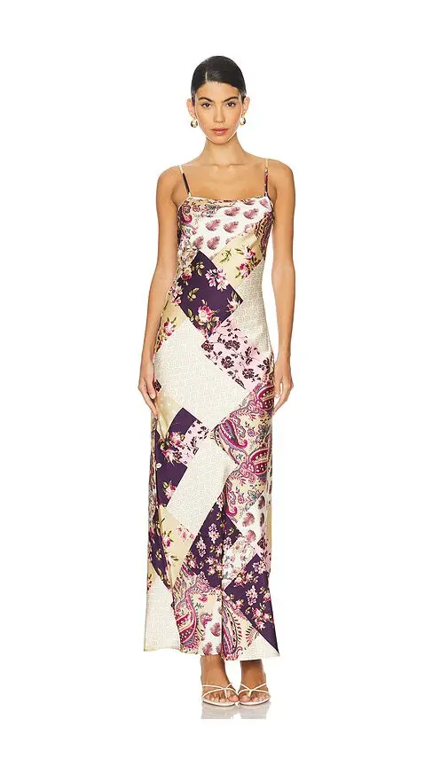 chinese dress ladies Carly Ruched Maxi Dress