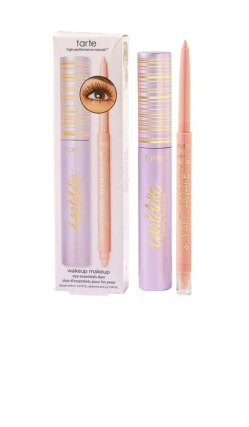 TARTE Wakeup Makeup Eye Essentials Duo - Black & Nude