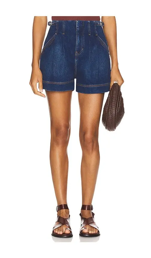 Veronica Beard Jaffe Denim Short