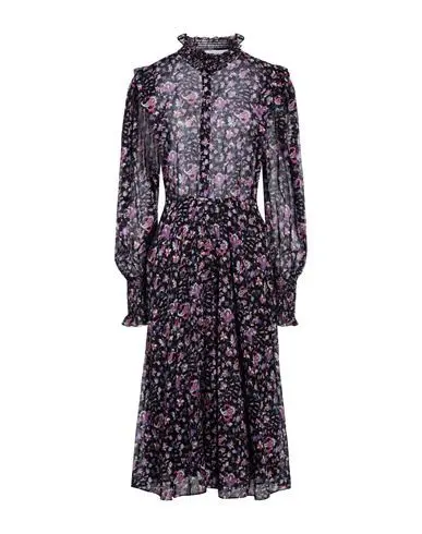 MARANT ETOILE Midi Dress Dark Size Cotton - Purple