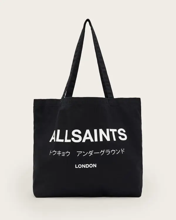 ALLSAINTS Underground Logo Tote - Pink