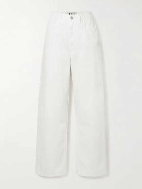 RÓHE High-rise Wide-leg Jeans