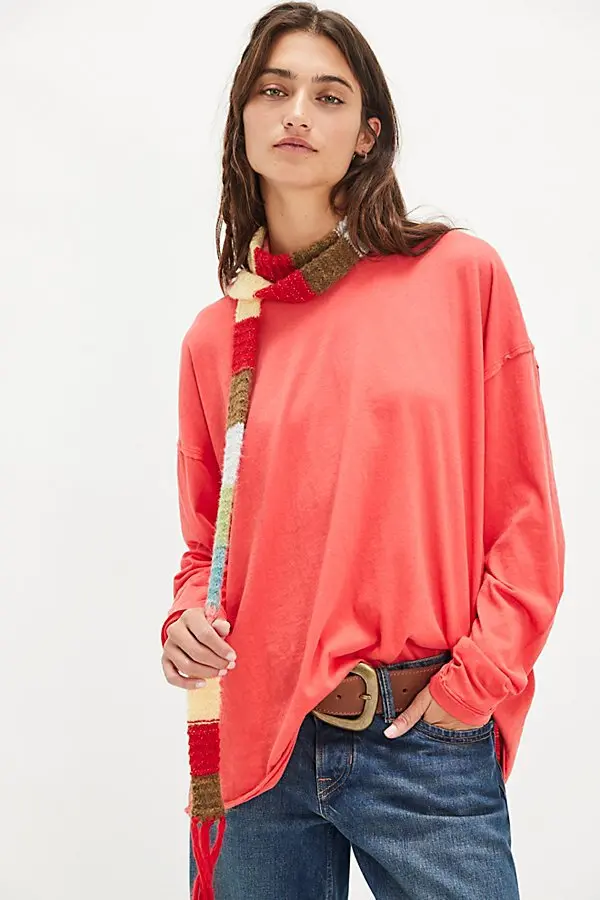 Free People We The Free Nina Long-sleeve Tee