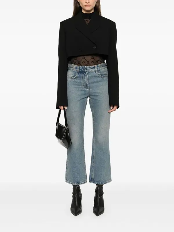 Givenchy Bootcut Jeans With Chain Detail