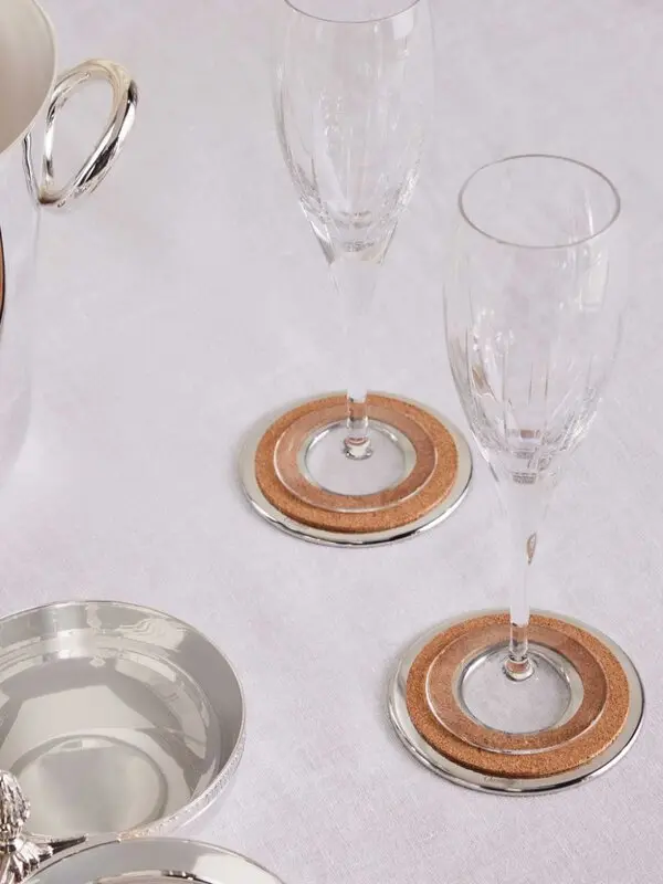 Christofle Stainless Steel Coaster