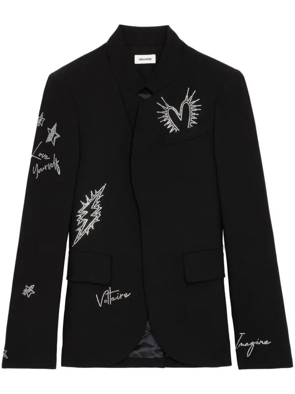 Zadig&Voltaire Very Heart Blazer - Black