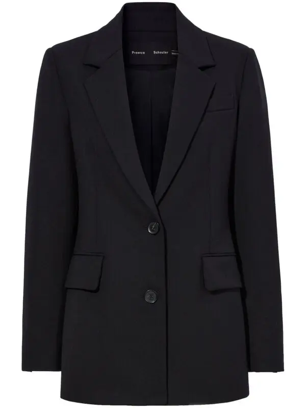 Proenza Schouler Single-breasted Tailored Blazer - Black