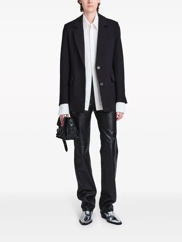 Proenza Schouler Single-breasted Tailored Blazer - Black