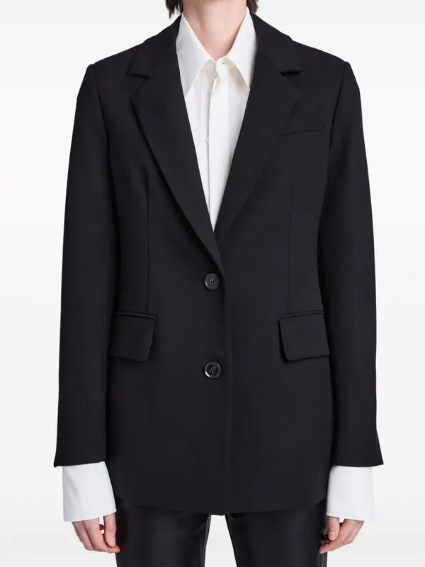 Proenza Schouler Single-breasted Tailored Blazer - Black