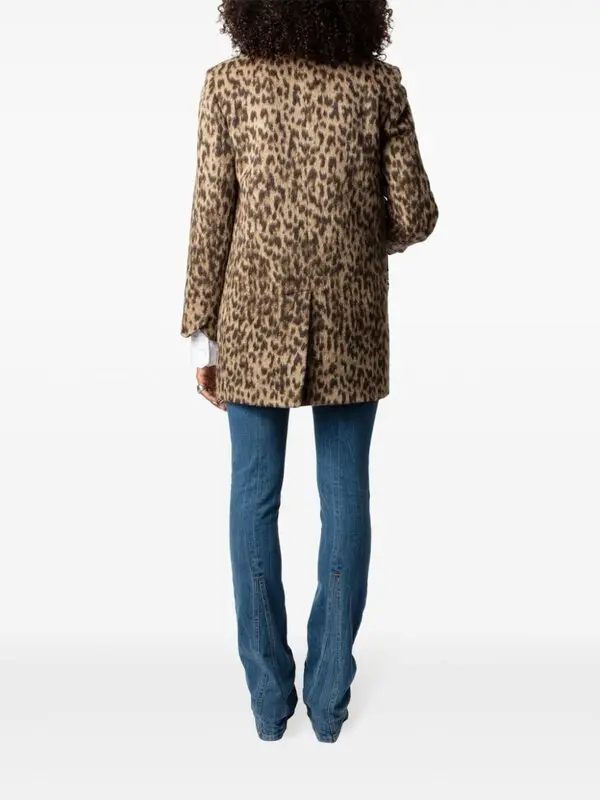 Zadig&Voltaire Leopard Print Blazer