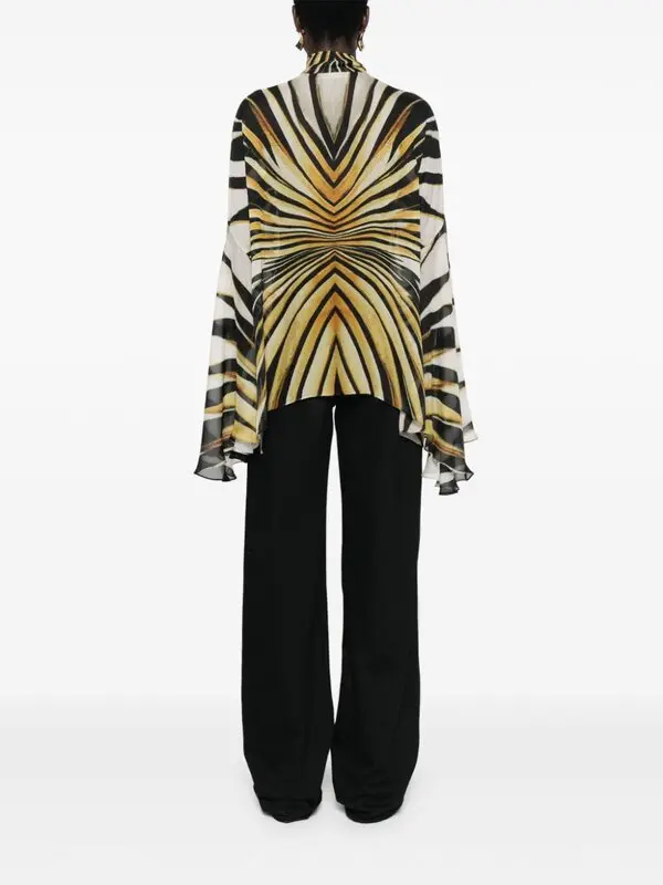 Roberto Cavalli Abstract-print Shirt