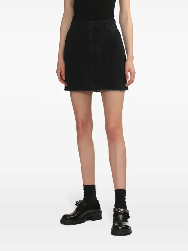 AGOLDE Becker Mini Skirt - Black