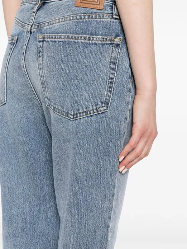 TOTEME Classic Cut Denim Jeans - Blue