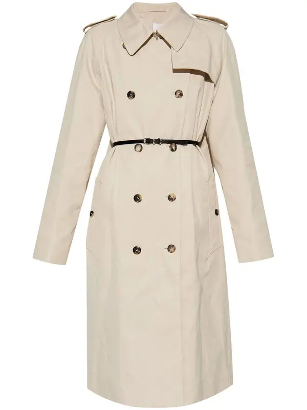 Givenchy Belted Double-breasted Trench Coat