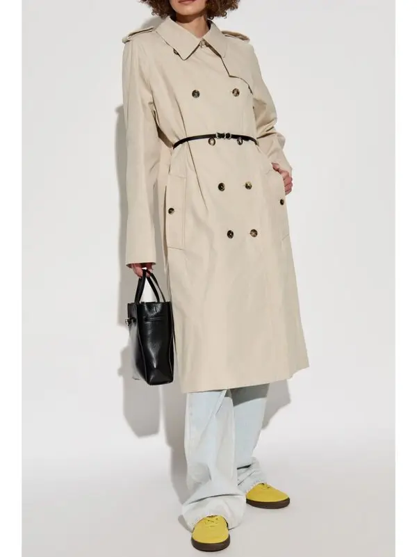 Givenchy Belted Double-breasted Trench Coat