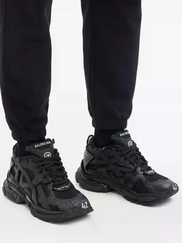 Balenciaga Runner Sneakers - Black