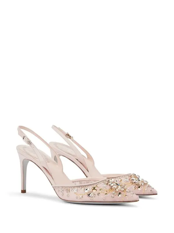 Rene Caovilla 75mm Cinderella Pumps