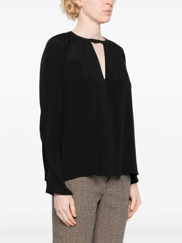 Pinko Chiffon Crepe Blouse