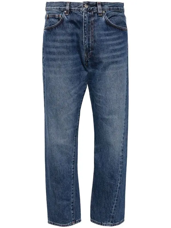 TOTEME Twisted-seam Straight-leg Jeans