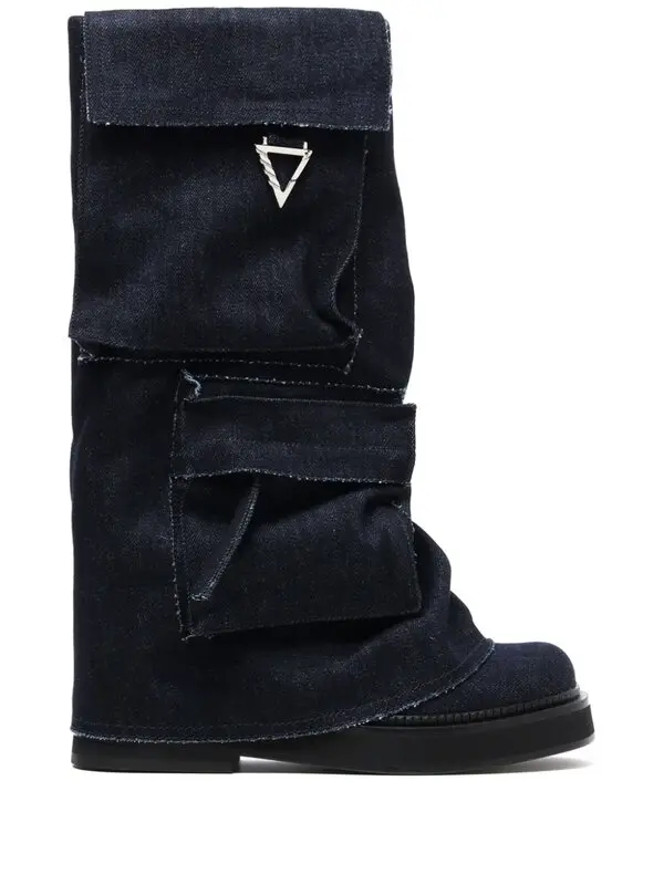 Attico Robin Boots - Blue