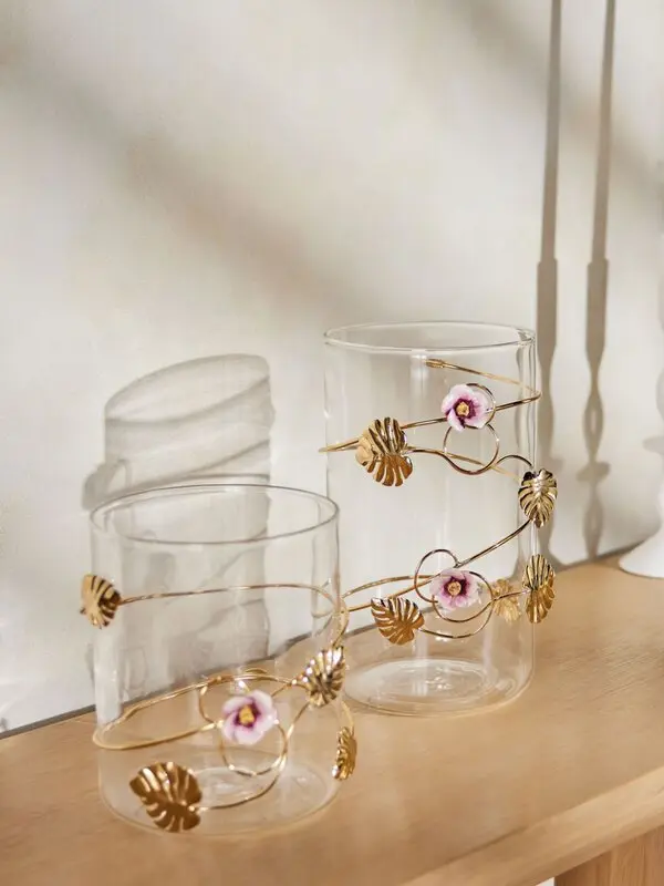 VILLARI Ibiscus Medium Candle Holder