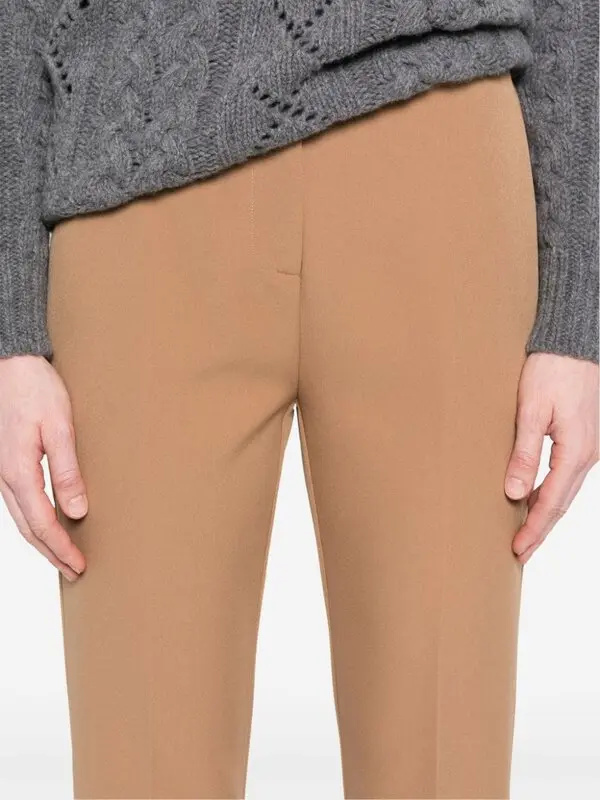 ERMANNO FIRENZE Logo-embroidered Trousers