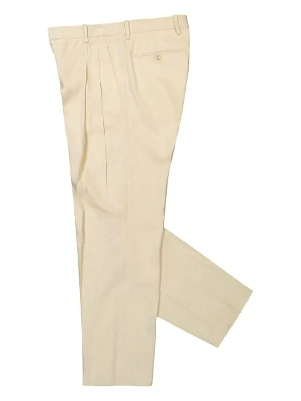 Helmut Lang Pressed-crease Straight Trousers