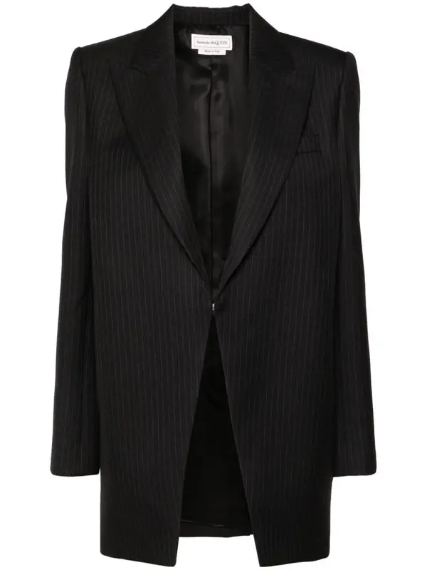 Alexander McQueen Pinstripe Blazer