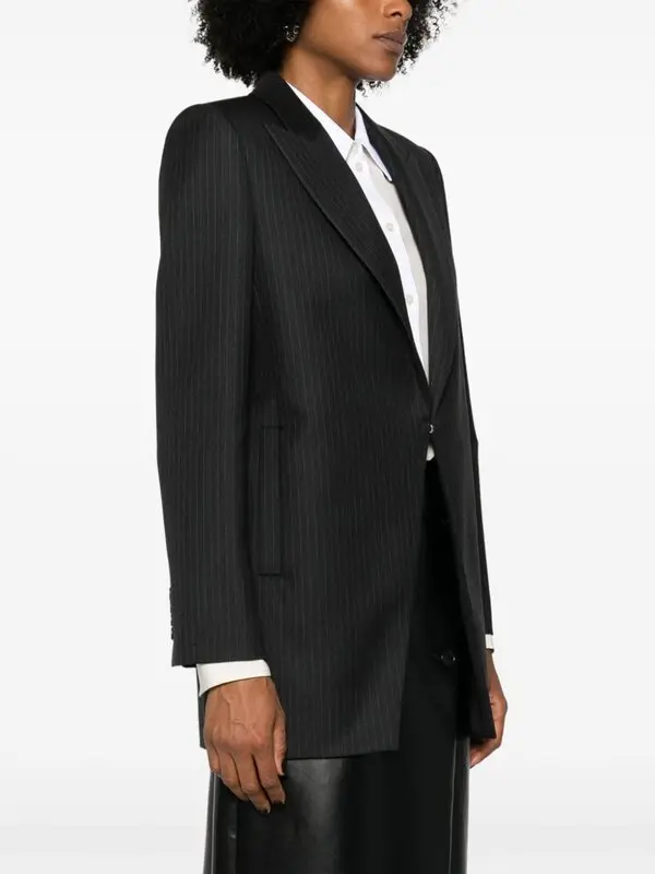 Alexander McQueen Pinstripe Blazer