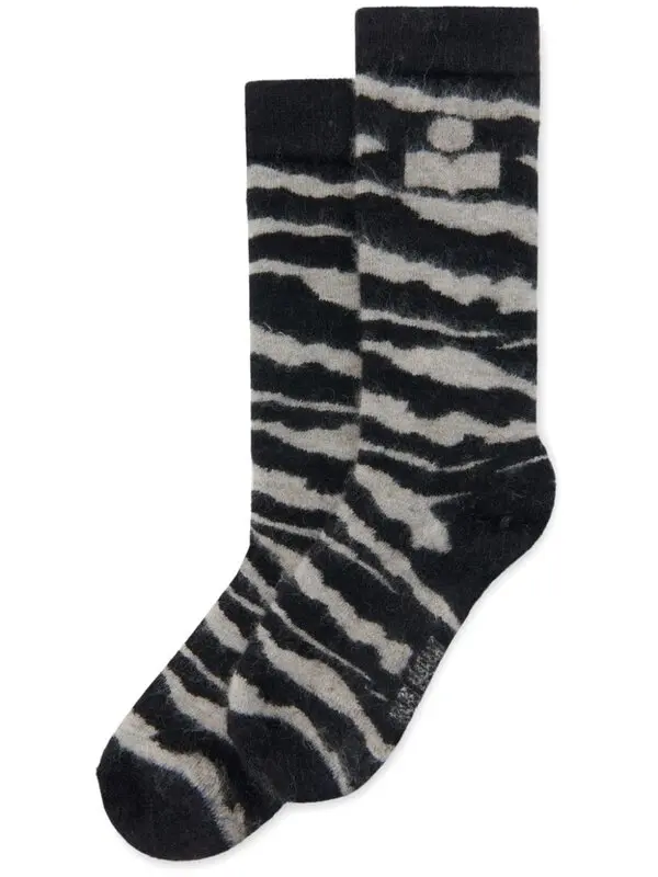 Isabel Marant Shona Mid-calf Socks - Black