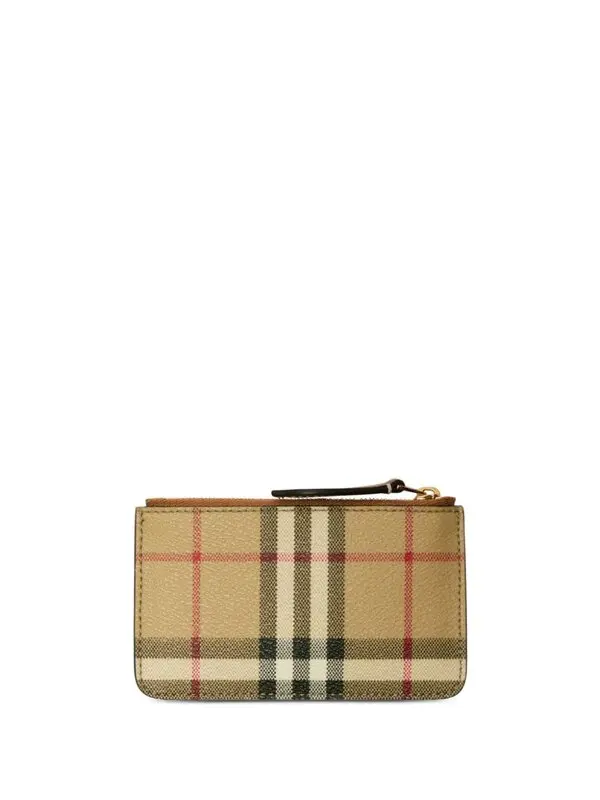 Burberry Vintage Check Coin Purse - Neutrals