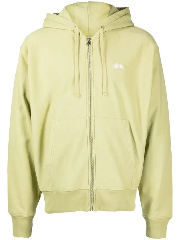 StÜssy Stock Logo-embroidered Hoodie