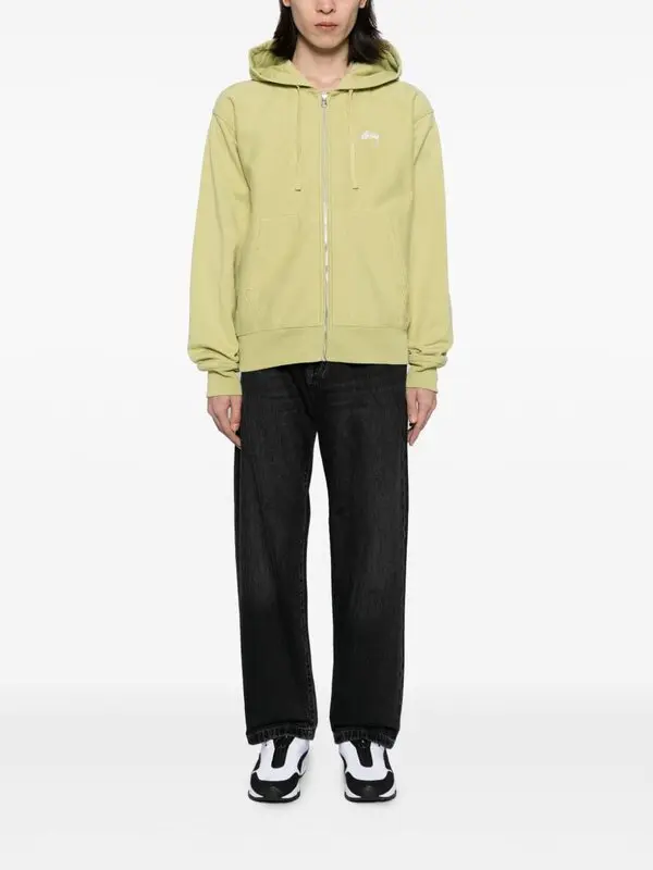 StÜssy Stock Logo-embroidered Hoodie