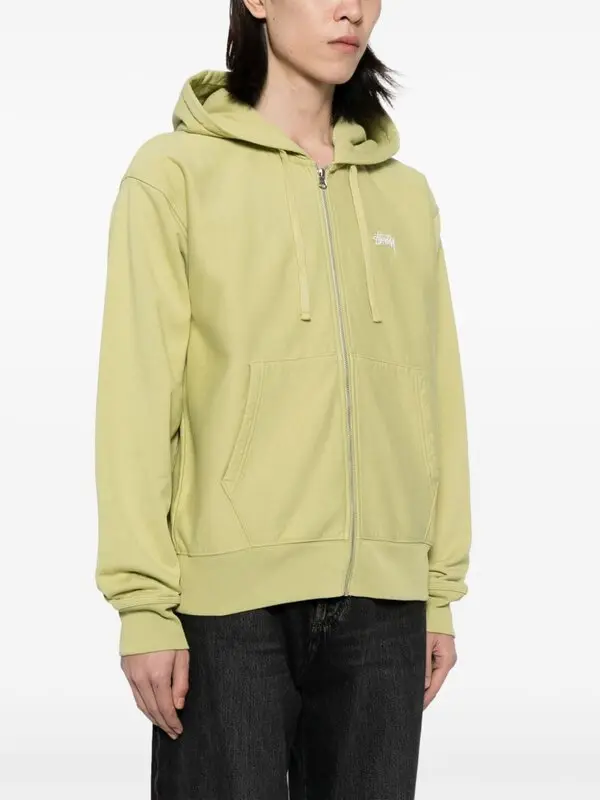 StÜssy Stock Logo-embroidered Hoodie